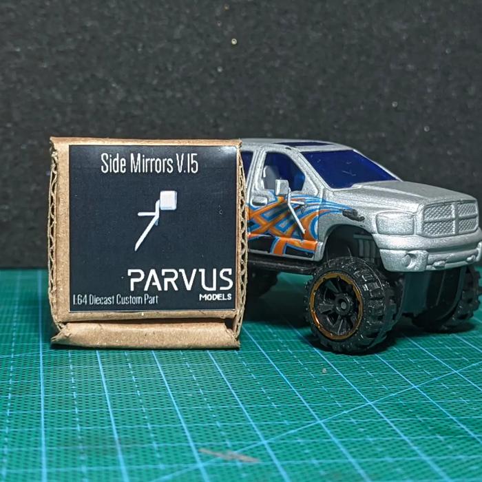 Jual Parvus Models Side Mirrors v15 Spion Diecast Hot Wheels Tomica ...
