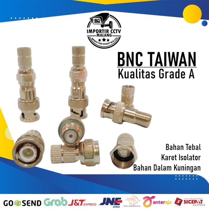 Jual Conector BNC Drat konektor cctv taiwan grade A ICM - Kota Malang ...