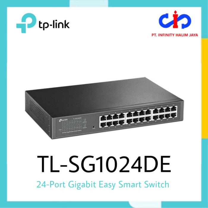Jual TP-LINK TL-SG1024DE Switch 24-Port/24 Port Gigabit Easy Smart ...