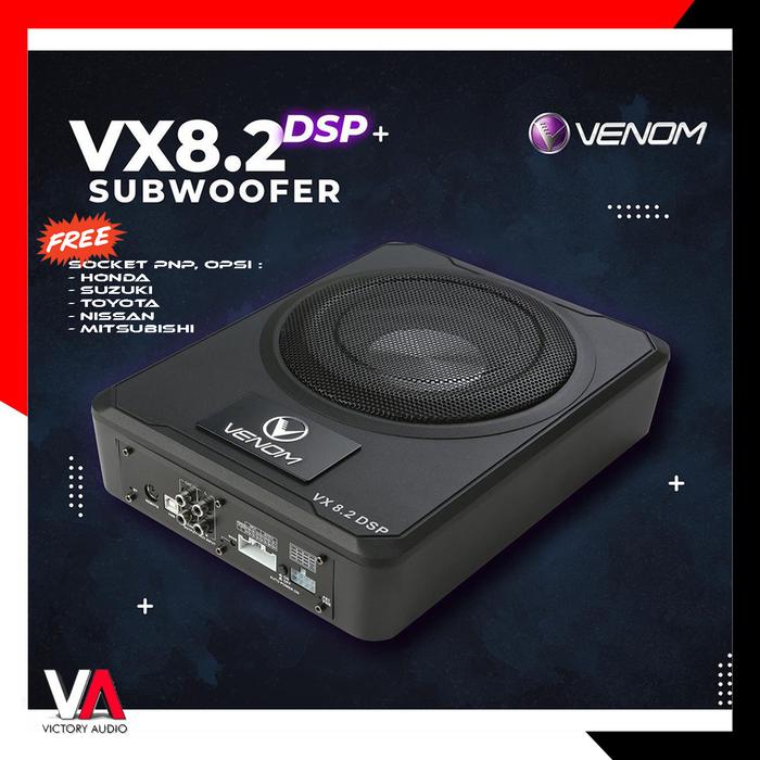 Jual Subwoofer Aktif Kolong Jok Mobil Built in DSP VENOM VX 8.2 DSP - Kota Tangerang Selatan ...