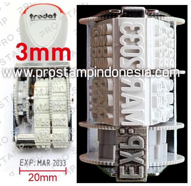 Jual Stempel Expired / EXP Format Bulan & Tahun - Dater 3mm - Kab ...