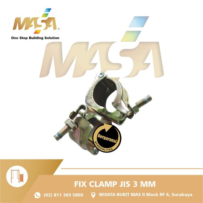 Jual FIX CLAMP JIS 3 MM SCAFFOLDING - Standart JISS - Kota Surabaya ...