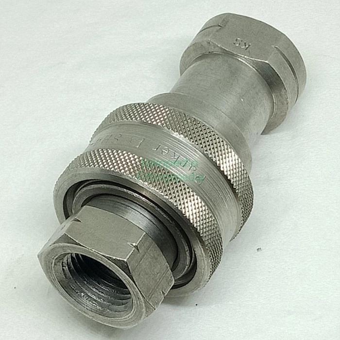 Jual Fitting Kopler Quick Coupler 1/2"Npt Female Parker SH4-62 63 #5000Psi - Jakarta Barat ...