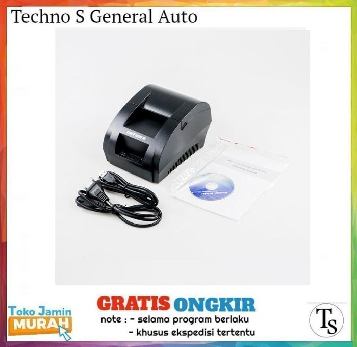 Jual Printer Thermal Zjiang 5890K - Taffware Pos Thermal Receipt Zj ...