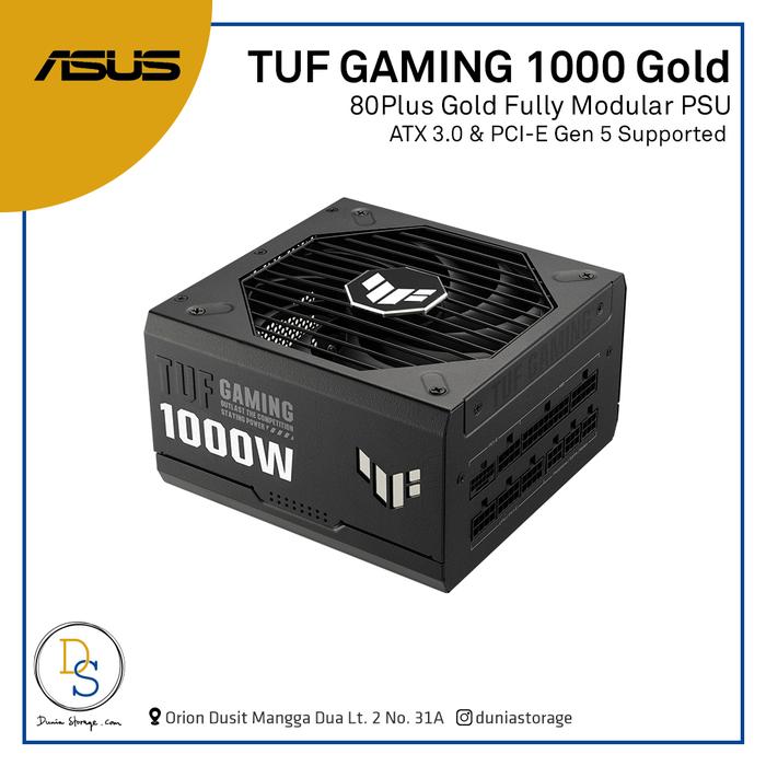 Promo ASUS TUF GAMING 1000W | PSU 1000 Watt 80+ Gold Full Modular PCIe ...
