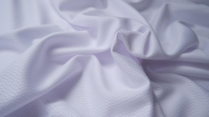 Jual Bahan Kain Drifit Wave Putih Premium Jersey Dryfit Polyester - Kab ...