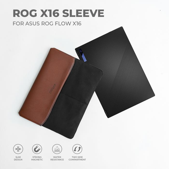 Jual ROG Flow X16 Sleeve ASUS Cover Tas Laptop - Cokelat - Jakarta ...