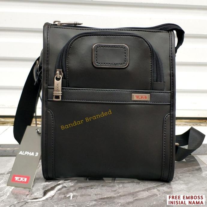 Jual Tas Selempang Pria Kulit Asli Tumi Alpha 3 Pocket Bag Small ...
