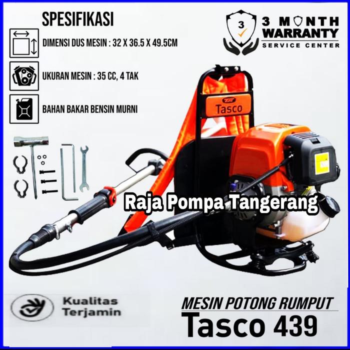 Jual MESIN POTONG RUMPUT TACSO TAC 439 4-TAK/Mesin Potong Rumput - Jakarta Barat - Raja Pompa ...