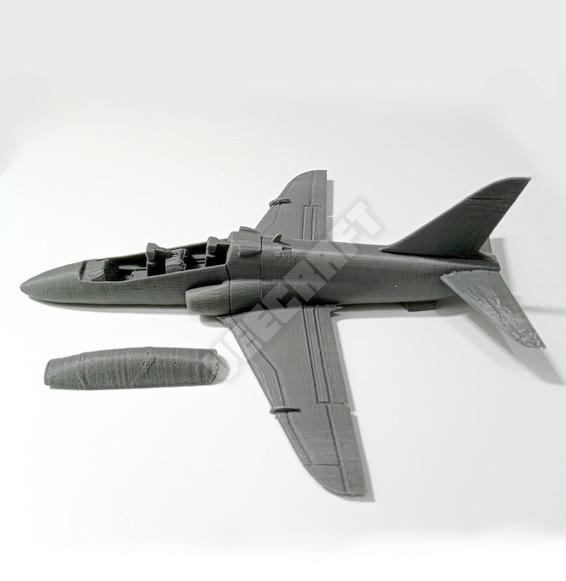 Jual 3D part Miniatur Pesawat Bae Hawk MK 53 / 3D Printed PLA Scale 1: ...