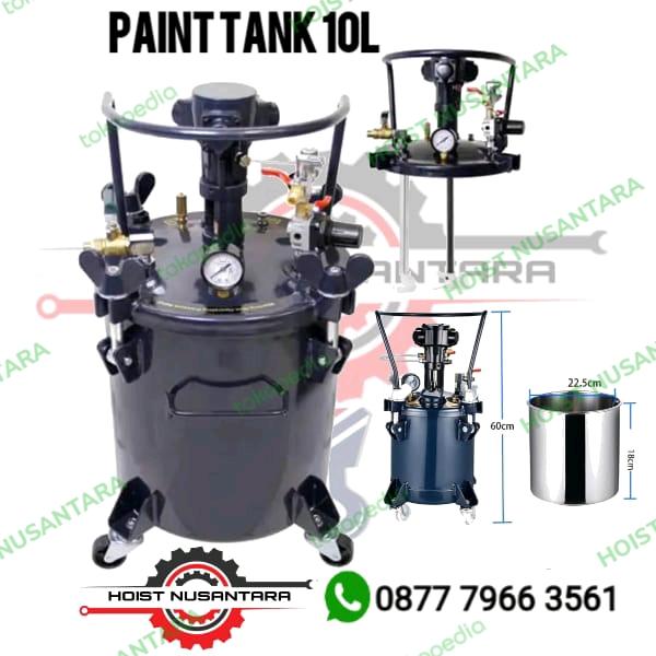 Jual Alat pengaduk cat - Paint Tank 10Liter Paint Pot Pressure Tank ...