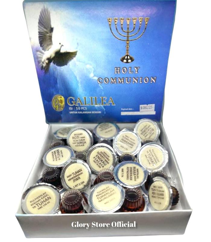 Jual Anggur Perjamuan Kudus + Hosti Ayat Premium dalam satu kemasan isi ...