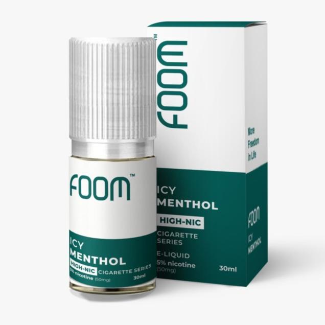Jual FOOM ICY MENTHOL HIGH NIC LIQUID SALT NIC 30ML 50MG - Kota Bandung ...