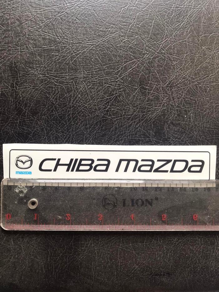 Jual Sticker Label JDM Mazda Chiba - Jakarta Timur - Sticker Garage ...