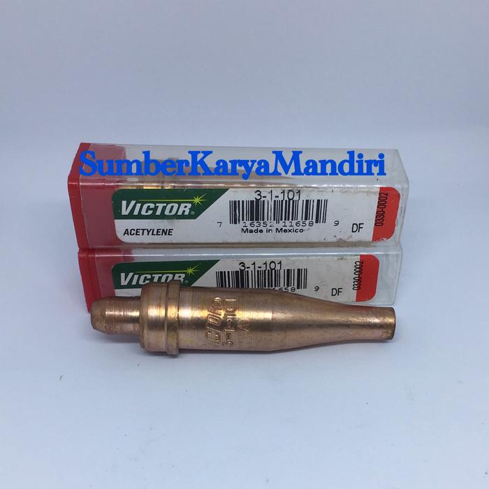 Jual Victor Cutting Tip Acetylene No.3 (3-1-101) - Jakarta Barat ...