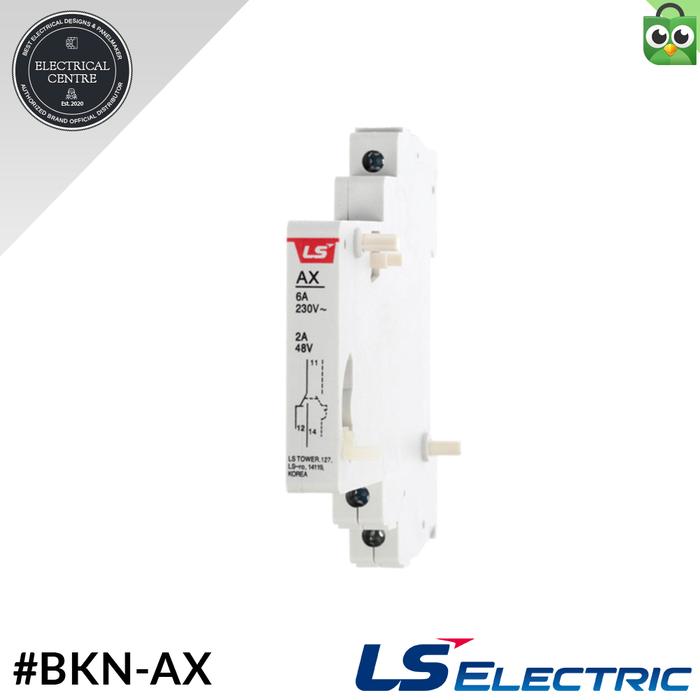 Jual BKN-AX Auxiliary Switch 6A at 240VAC 1C/O LS Electric - Kota ...