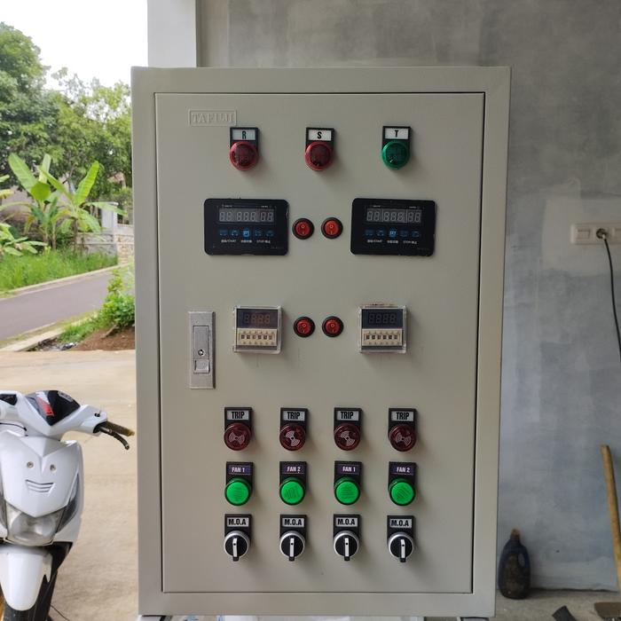 Jual panel blower kandang ayam ch,2+2 blower,2 lantai 1 panel,3 phase ...