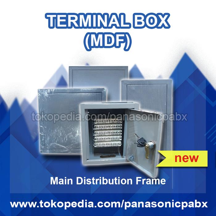 Jual Terminal Box MDF Main Distribution Frame Panel Lsa Telepon - 50P ...