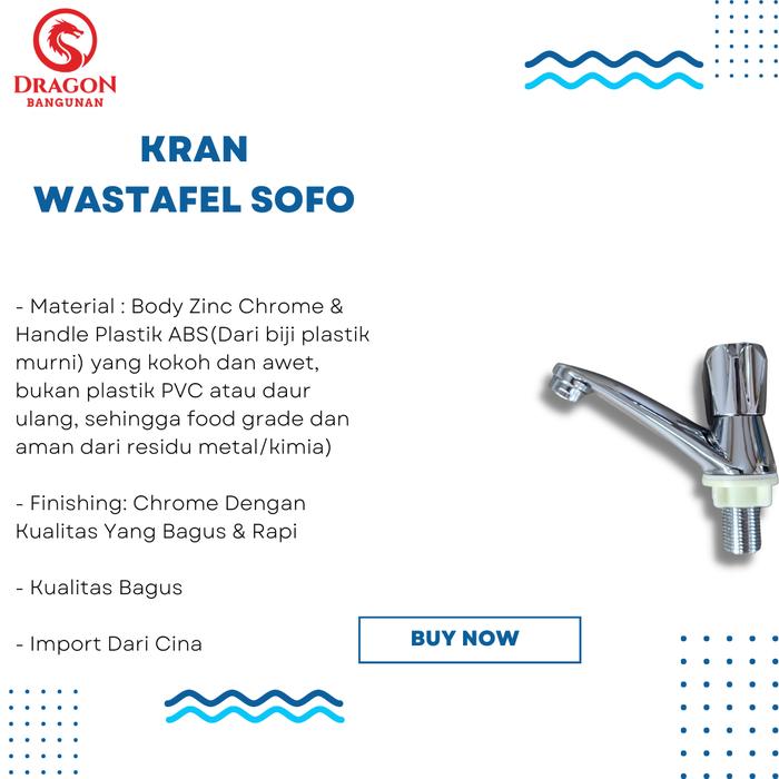 Jual Kran Wastafel Sofo - Kran Air Untuk Wastafel Merk Sofo - Kota Tangerang Selatan - Dragon ...