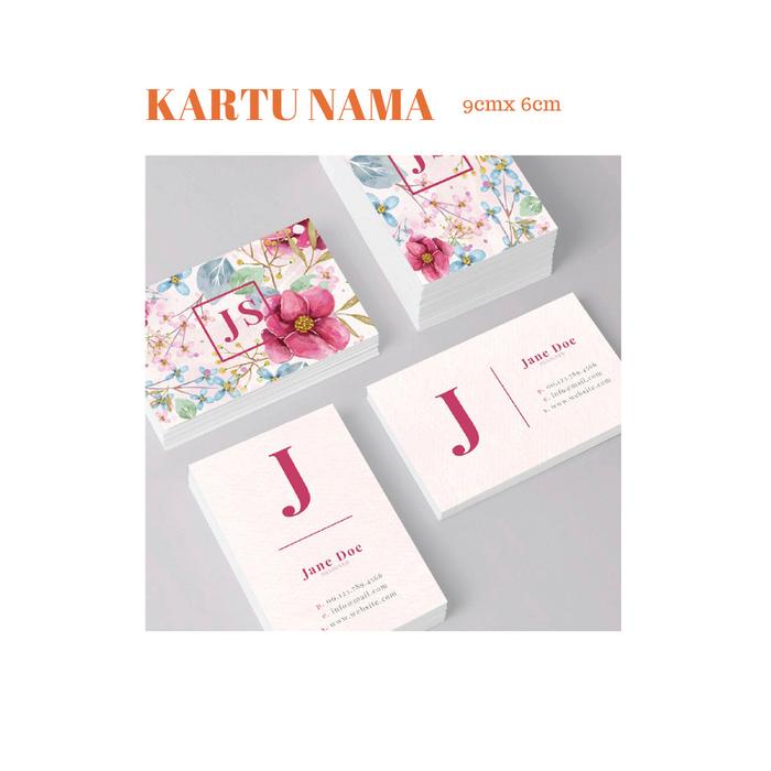 Jual Kartu nama 2 sisi , name card custom - Kota Semarang - Cetak Kilat ...
