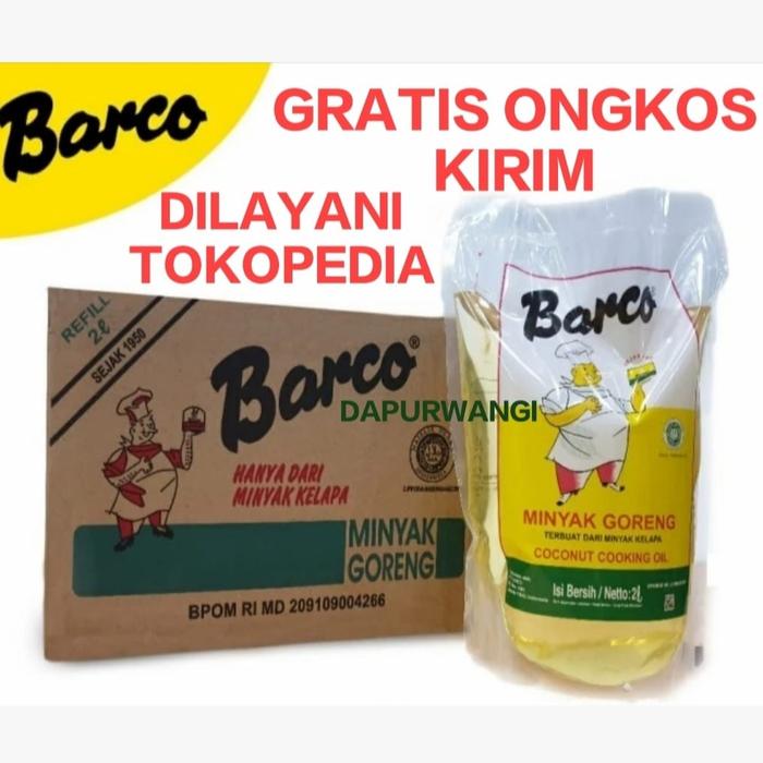 Jual BARCO Minyak Goreng Kelapa Murni Coconut Cooking Oil 2 Liter ...