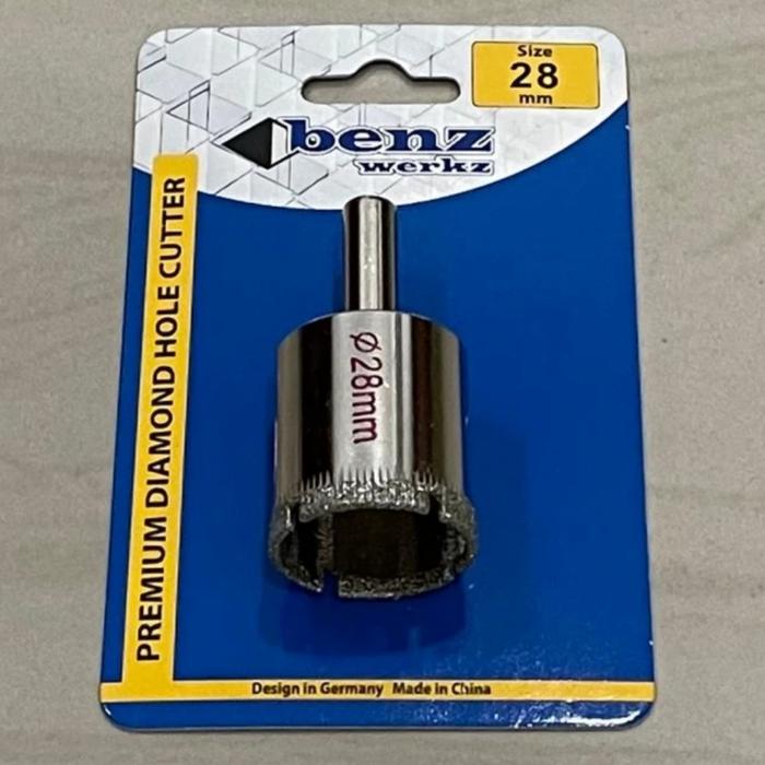 Jual mata bor kaca 28mm Benz diamond hole cutter granite keramik ...