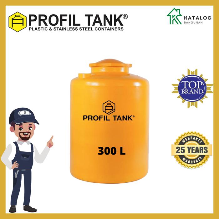 Jual PROFIL TANK TDA 300 LITER - Orange - Kota Tangerang Selatan ...