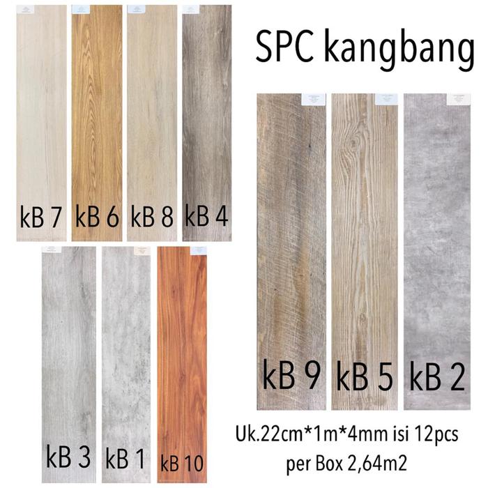 Jual SPC Kangbang Tebal 4mm Click on System - Lantai Vinyl Kayu Murah ...