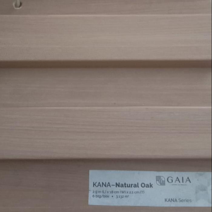 Jual Wall panel wpc /kisi- kisi / Ceiling wpc GAIA - NATURAL OAK, 290cm ...