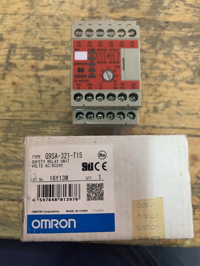 Jual safety relay unit omron g9sa 321 t15 - Jakarta Barat - PELITA ...