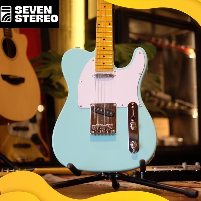 Jual Scorpion ST130 Telecaster Electric Guitar Daphne Blue - Kota ...