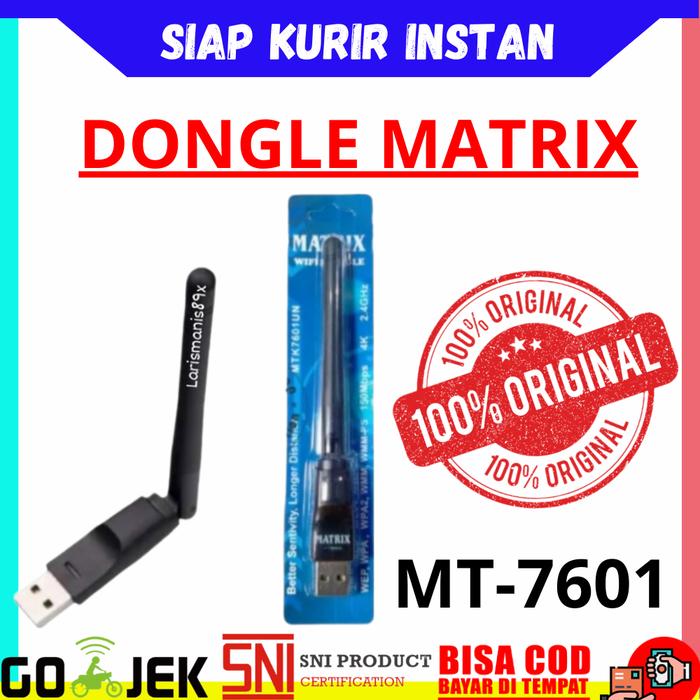 Jual Matrix Wifi Dongle MT-7601 Kualitas Super Cocok Untuk STB Set Top ...