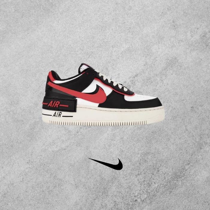 Jual Nike Air Force 1 Shadow University Red Black (Wmns) Original - 36 ...