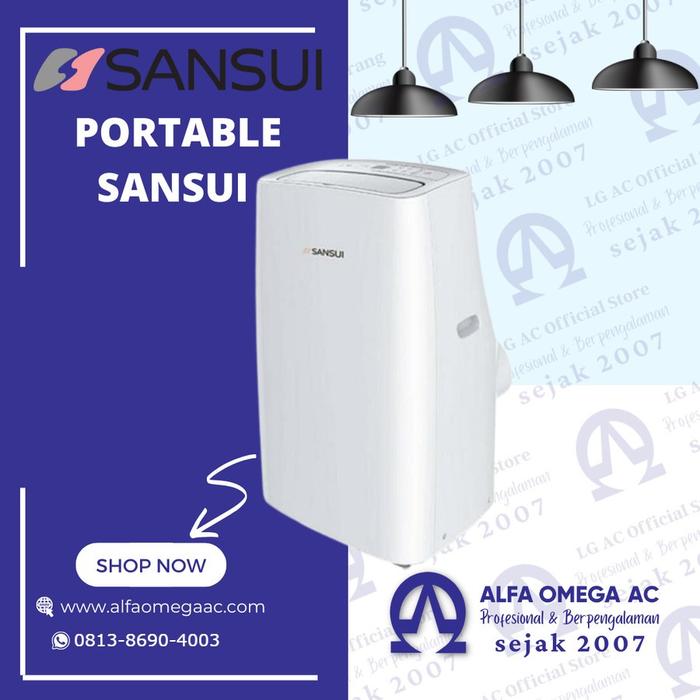 Jual Sansui AC Portable 1.5pk - X12P1 - Kab. Tangerang - Alfa Omega AC ...