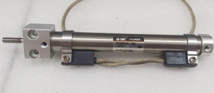 Jual Air cylinder pneumatic CDJ2RA16-100 Stroke 100mm SMC - Kab. Bandung - 2ndMach | Tokopedia