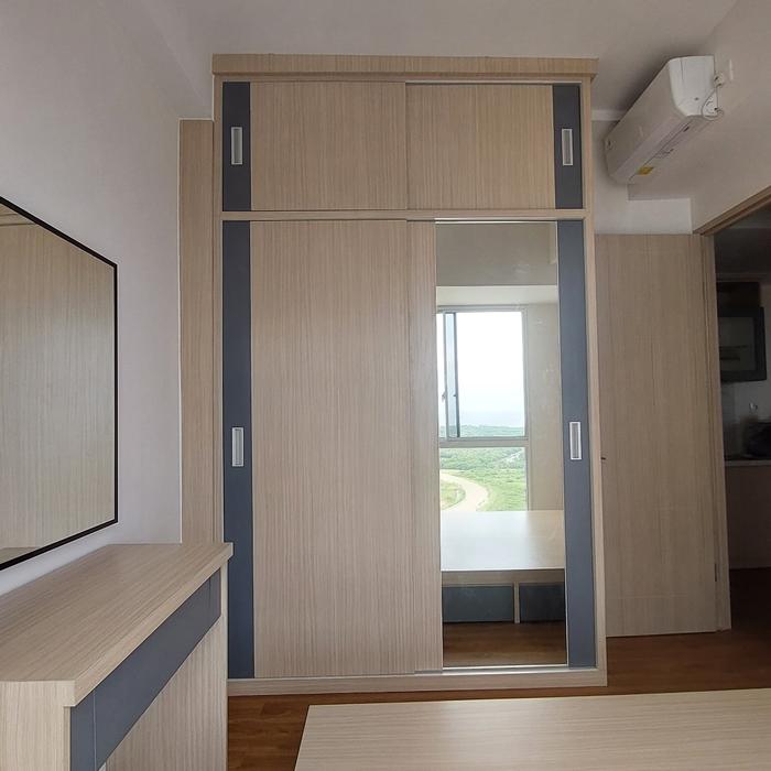 Jual wardrobe lemari pakaian minimalis modern hpl taco custom - Kota ...