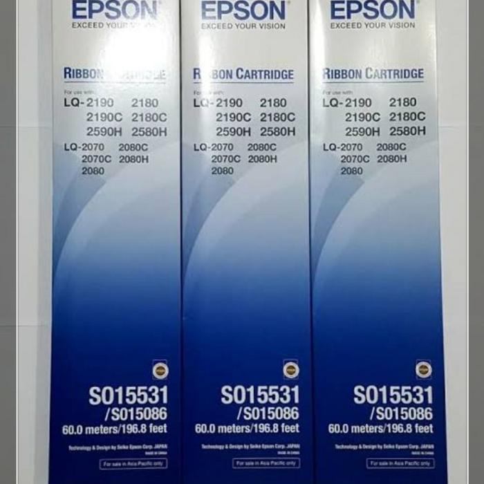 Jual Tinta Printer Epson LQ 2190 LQ 2180 LQ 2070 Ribbon Cartridge ...