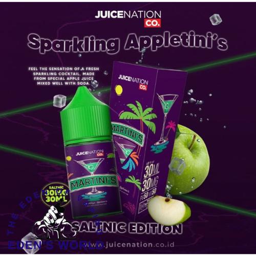 Jual Liquid Martini's Sparkling Appletini's Salt Nic 30MG 30ML by JNC - Kab. Tangerang - Eden ...