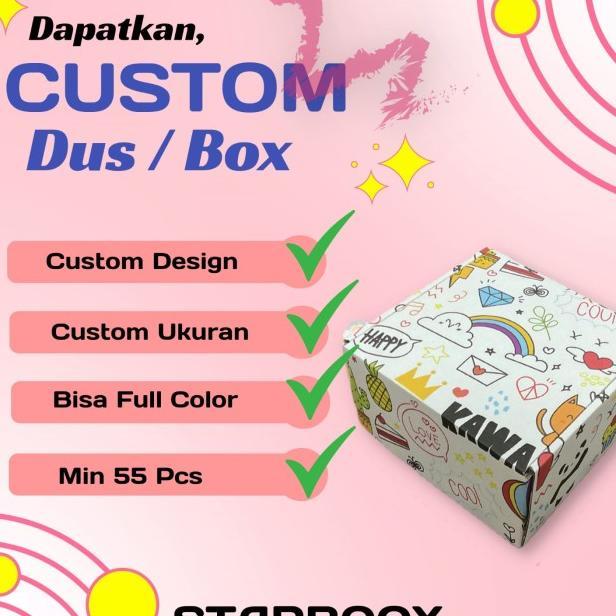 Jual kotak/box/kardus pizza 16x16x9,5cm print cetak custom motif tebal ...
