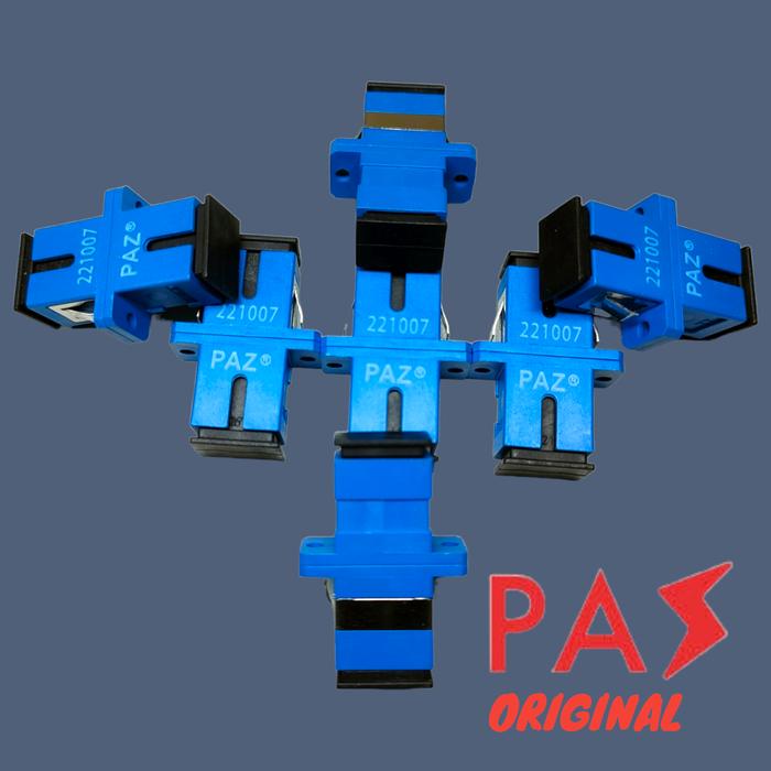 Jual adapter sc apc paz / barel sc apc / adaptor fiber optic - SC APC ...