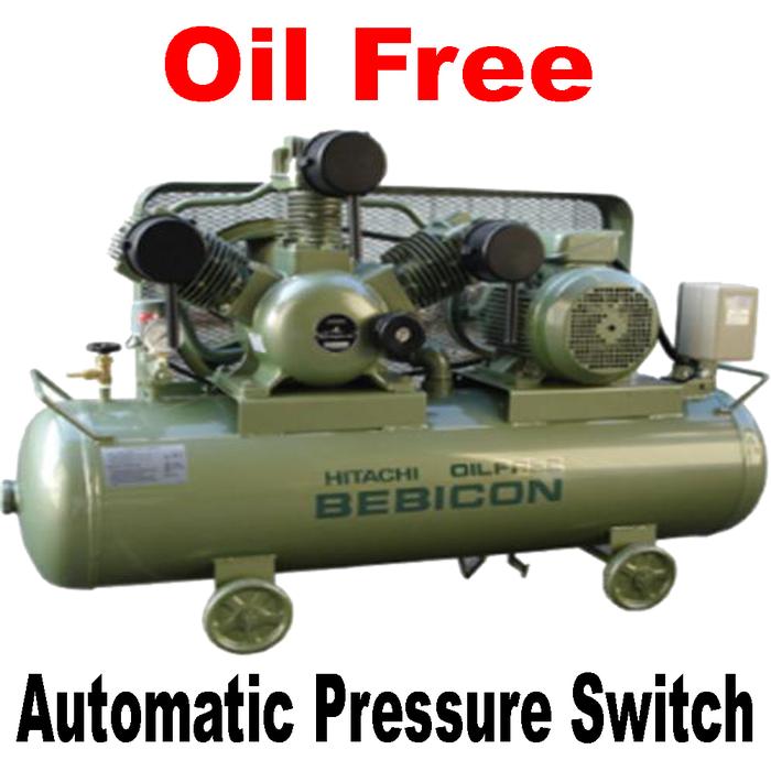 Jual HITACHI BEBICON Air Compressor Oil Free 10 HP - Jakarta Pusat ...