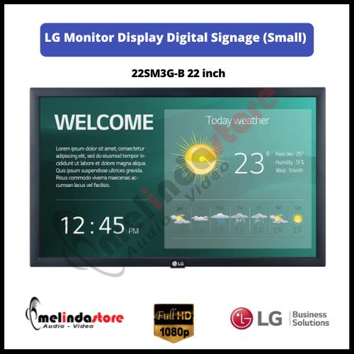 Jual LG Monitor Display Digital Small Signage 22SM3G-B 22" | 22 inch ...