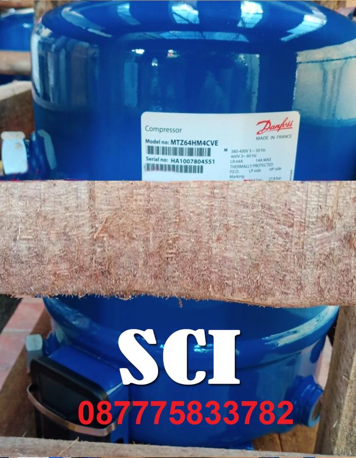 Jual KOMPRESOR DANFOSS MTZ64HM4CVE | KOMPRESOR DANFOSS MTZ64 (5PK R404 ...
