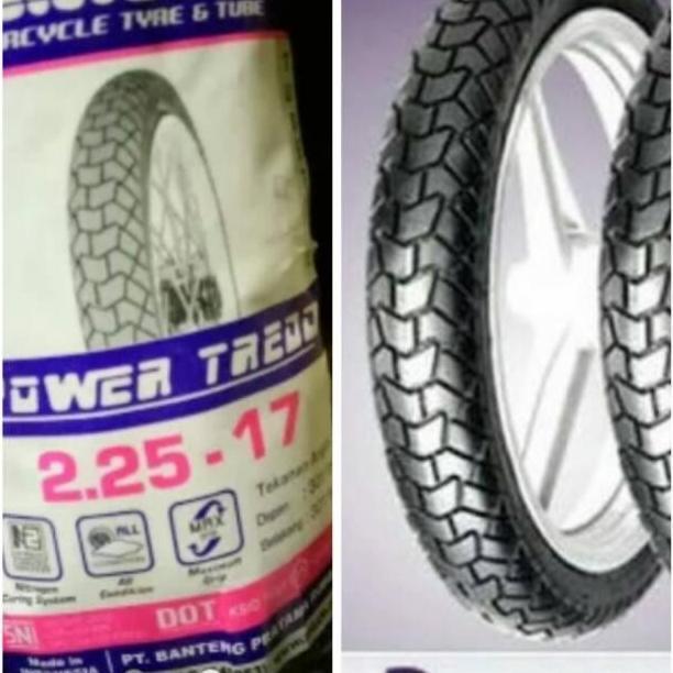 Jual ban mizzle power tread 225 ring 17 bukan tubles! harga u ...
