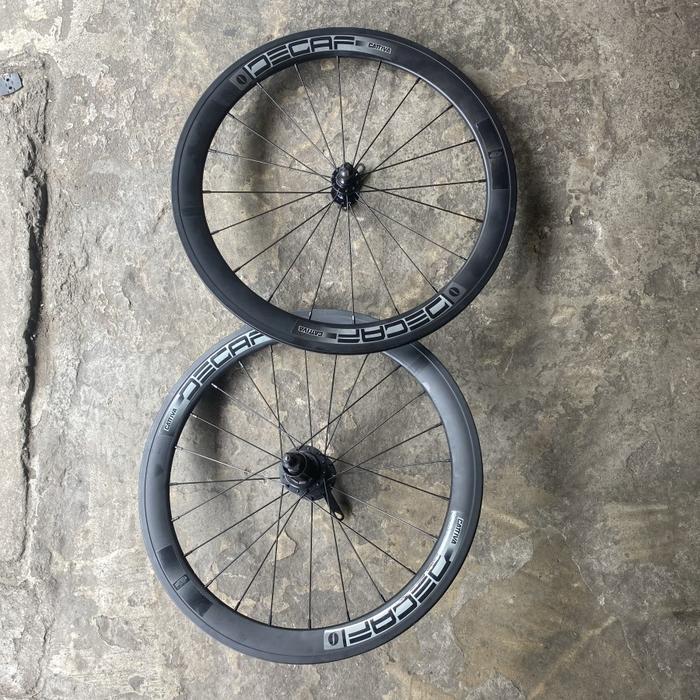 Jual wheelset velg sepeda lipat minivelo decaf cattiva 451 rim brake ...