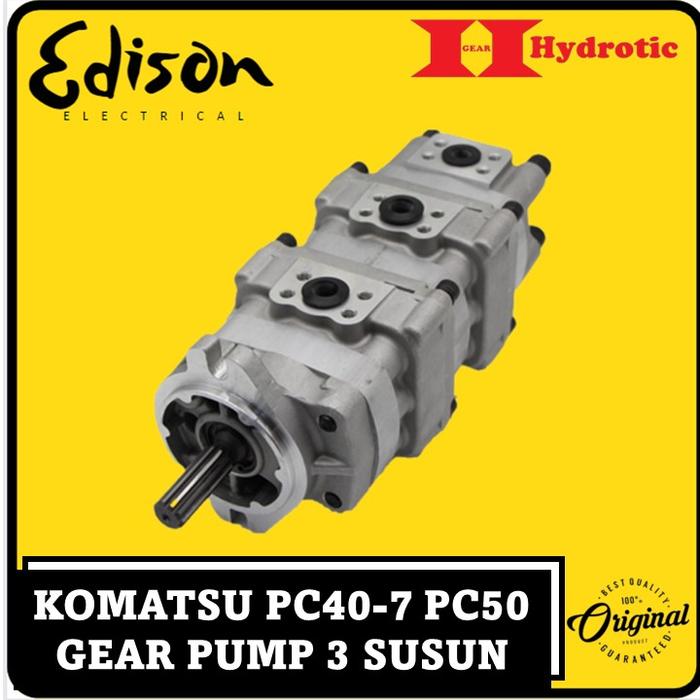 Jual KOMATSU PC40-7 PC50UU-2 Gear Hydraulic Pump Pompa Gigi 11 705-41-08090 - Jakarta Barat ...