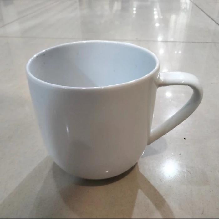 Jual Mug keramik blanc porcelain - 450 ml - 450 ml - Jakarta Pusat ...