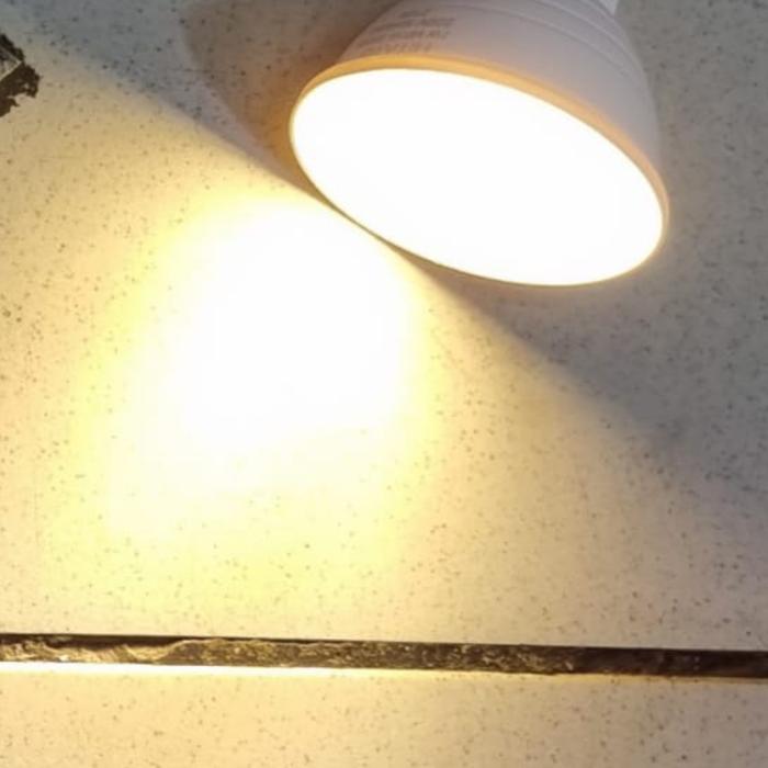 Jual lampu spotlight led 7watt 7w 7 watt E27 e27 model mr16 fitting ...