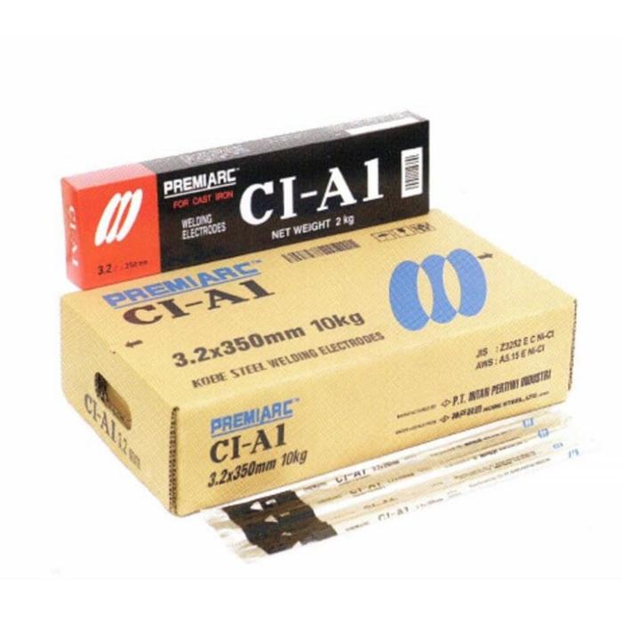 Jual Kobe Steel Kawat Las Besi Cor CI-A1 CIA-1 CIA1 3.2 3,2 3.2mm 3,2mm - 1BOX-2KG - Kota ...