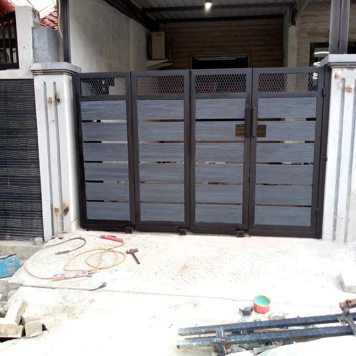 Jual pagar sleding kombinasi grc dan expanda - Jakarta Selatan - King ...